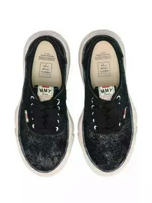 Mihara Yasuhiro Baker 26 Og Sole Glittery Suede Low-top Sneakers