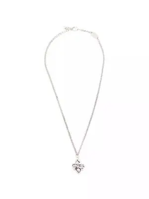 Dsquared2 Upside Down Curb-chain Necklace - Silver