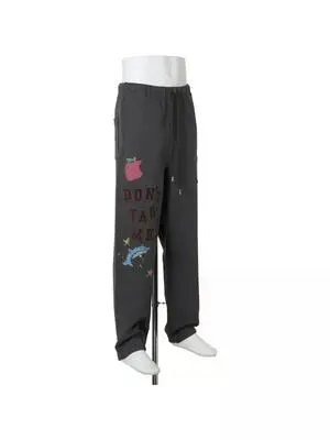 Mihara Yasuhiro Doodle Printed Sweat Pants
