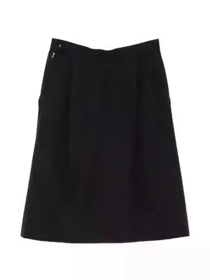Saint Laurent 1980s A-line Mini Skirt