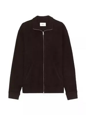 Nn07 Boiled Merino Zip-up Sweater
