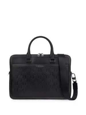 Karl Lagerfeld K/loom Leather Briefcase