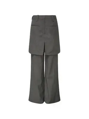 CLUB21 COLLECTION Lila Layered Trousers - Grey