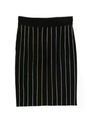 Fendi 2000s Zigzag-stitch Skirt