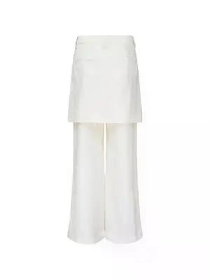 CLUB21 COLLECTION Lila Layered-design Trousers