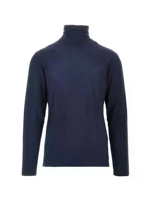 EA7 Roll-neck Long-sleeve T-shirt - Blue