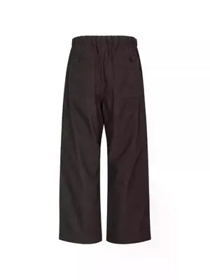 Comme Des Garçons Drawstring-waist Wide-leg Trousers