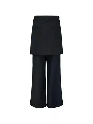 CLUB21 COLLECTION Lila Layered-design Trousers