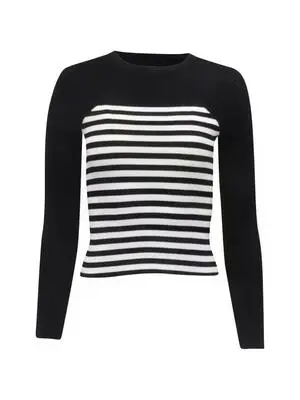 Max Mara Braies Striped Ribbed Sweater