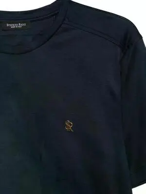 Stefano Ricci Logo-plaque T-shirt