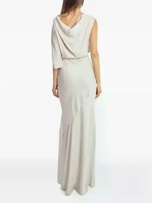 IRINA SCHROTTER Beatrice Draped Asymmetric Dress