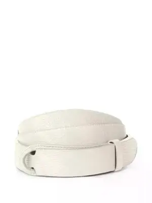 Orciani Leather Belt - Neutrals