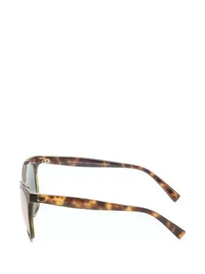 Armani Exchange Tortoiseshell-effect Cat-eye Frame Sunglasses - Brown