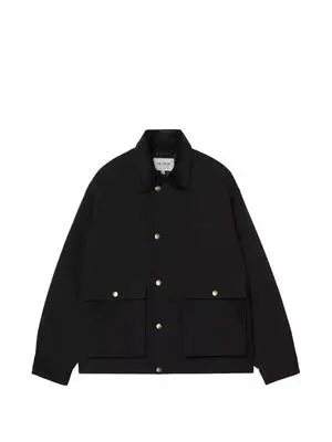 Carhartt Work In Progress Quentin Corduroy-collar Jacket - Black