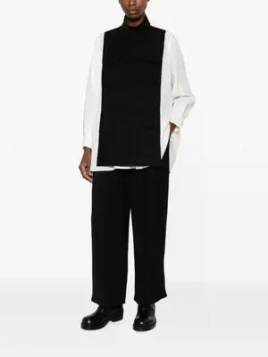 Sacai Belted Pleated Trousers