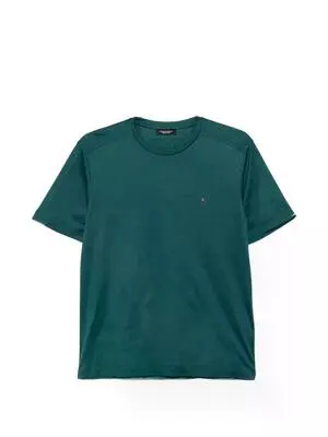 Stefano Ricci Logo-plaque T-shirt - Green