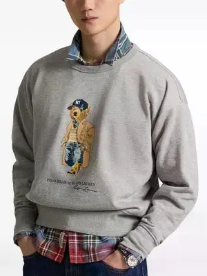 Polo Ralph Lauren Polo Bear Graphic Print Crew Neck Sweater