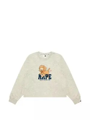 AAPE BY *A BATHING APE Graphic-print Long-sleeve T-shirt