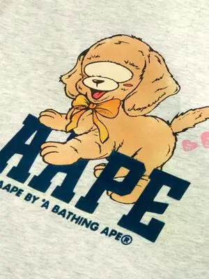 AAPE BY *A BATHING APE Graphic-print Long-sleeve T-shirt