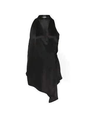 CLUB21 COLLECTION Clemence Asymmetric Wrap Top