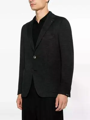 Tagliatore Notched-lapel Single-breasted Blazer