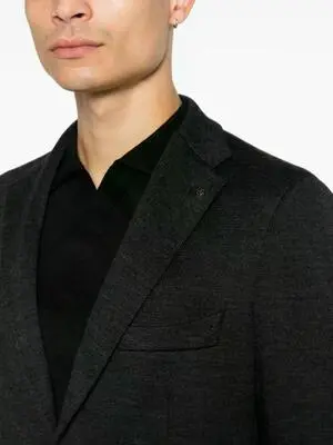 Tagliatore Notched-lapel Single-breasted Blazer