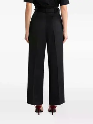 Etro Wide-leg Wool Trousers With Belt