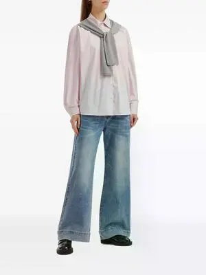 B+AB Whiskered Wide-leg Jeans