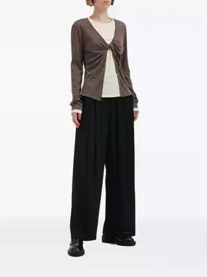 TOUT A COUP Pleated Palazzo Pants
