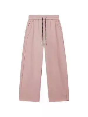 TOUT A COUP Drawstring Wide-leg Track Pants