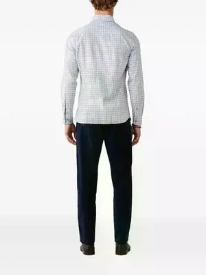 HACKETT LONDON Checked Buttoned Shirt