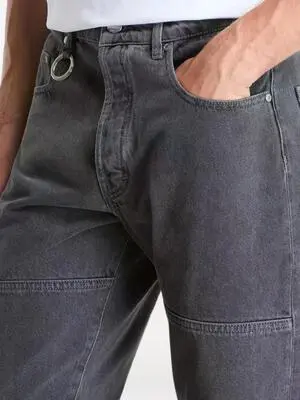 Études Studio Corner Panelled Metal-ring Jeans