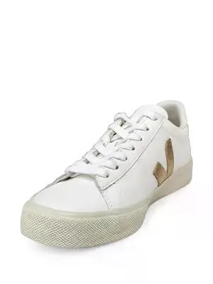 VEJA Field Metallic-logo Low-top Sneakers