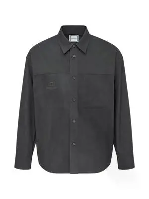 WOOYOUNGMI Logo-print Chest-pockets Shirt