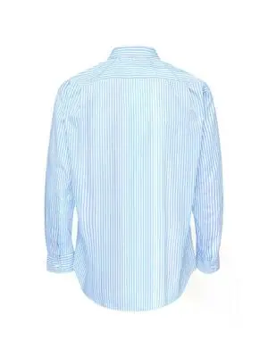 Comme Des Garçons Striped Panelled Shirt