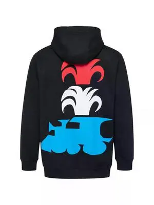 Comme Des Garçons Train-print Zip-up Hoodie