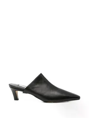 TOTEME Pointed-toe Leather Mules