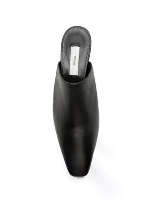 TOTEME Pointed-toe Leather Mules