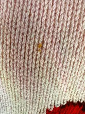 Prada Heart Motif Knit Crew Neck Sweater