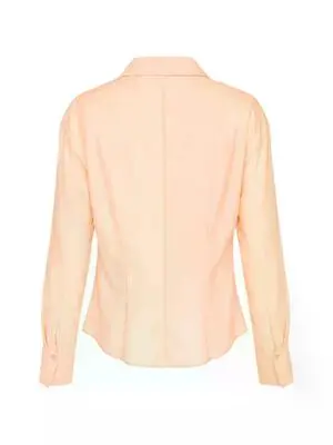CLUB21 COLLECTION Juliette Draped Top - Orange