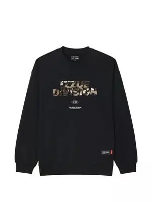Izzue Cotton Logo Print Sweatshirt