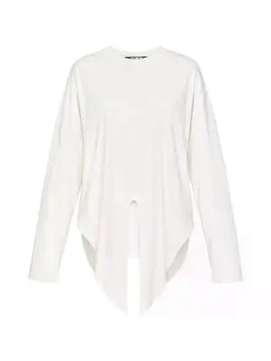 CLUB21 COLLECTION Jersey Split-hem Top