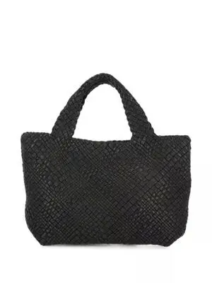 VISONA` Esmeralda Woven-design Shoulder-strap Tote Bag
