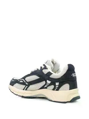 THE MERCER BRAND The Re-run" Panelled Sneakers - Grey