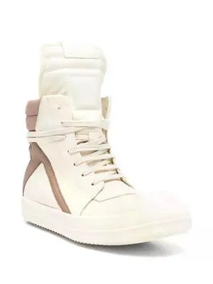 Rick Owens Geobasket High-top Sneakers - Neutrals