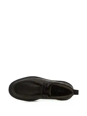 Clarks Badbury Seam Grained Leather Loafers