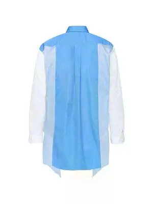 Comme Des Garçons Panelled Long-line Shirt