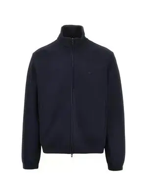 Emporio Armani Zip-up Sweatshirt - Blue