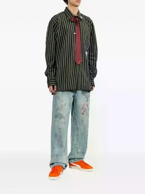 Mihara Yasuhiro Attached Tie Long-sleeve Shirt
