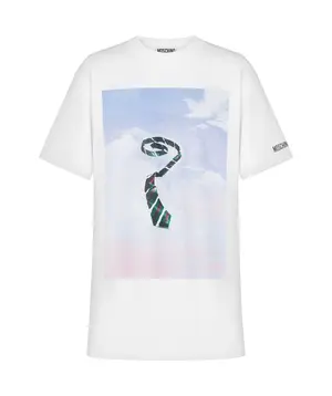 Moschino Graphic-print Cotton T-shirt